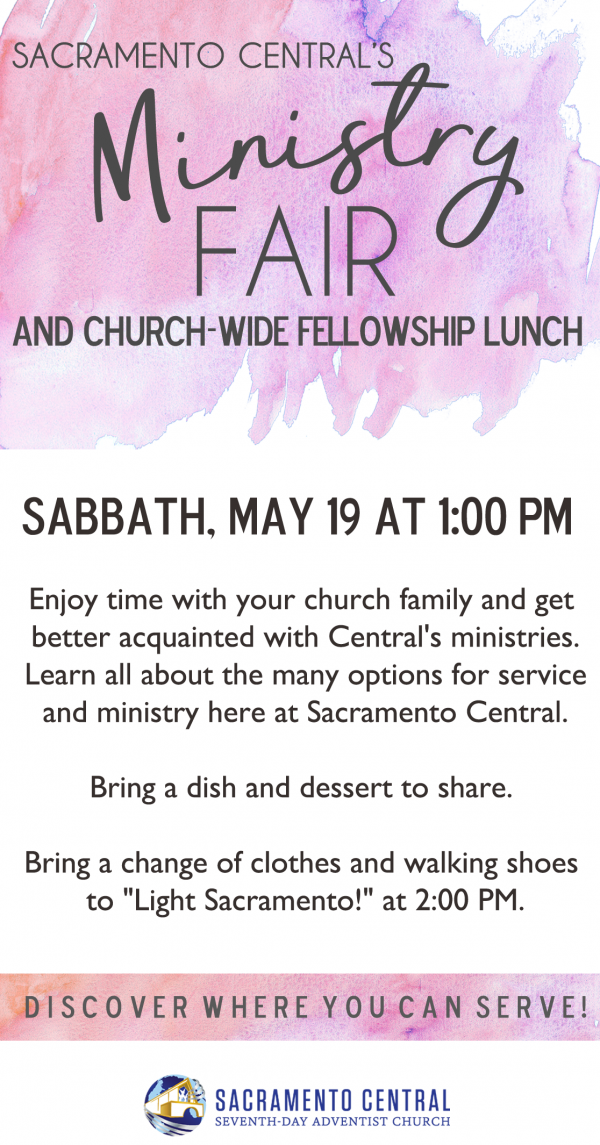 Central’s Ministry Fair & Church-wide Fellowship Lunch – Sacramento ...